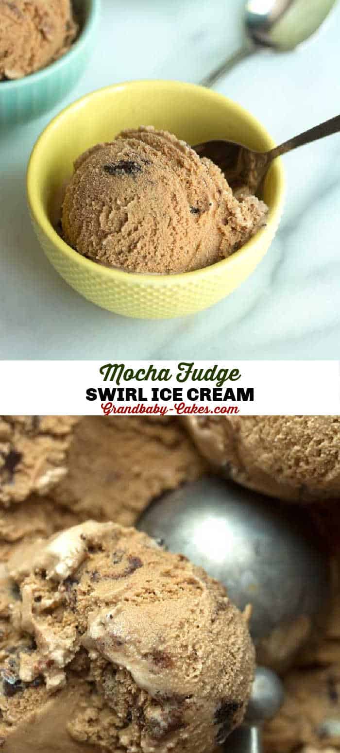 Mocha Ice Cream - Grandbaby Cakes