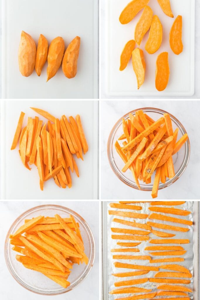 Crispy Sweet Potato Fries - Grandbaby Cakes