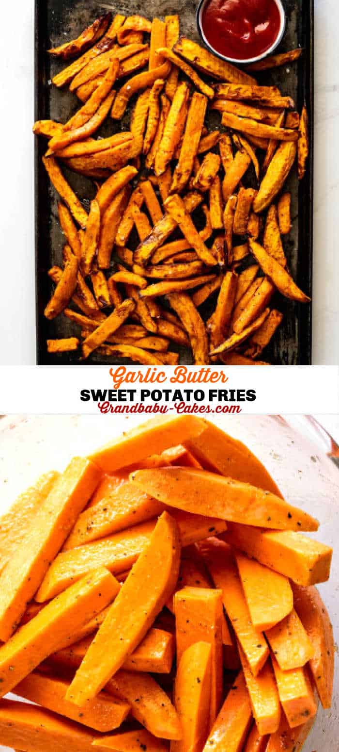 Crispy Sweet Potato Fries - Grandbaby Cakes
