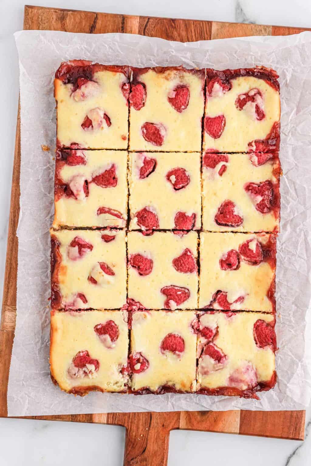 Raspberry Lemon Bars Recipe - Grandbaby Cakes