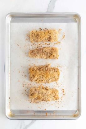 Crispy Panko Crusted Fish Recipe With Lemon & Seasonings