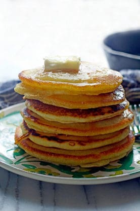 Johnny Cakes Recipe (Hoe Cakes or Fried Cornbread) - Grandbaby Cakes