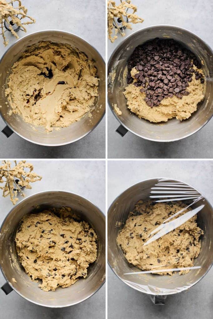 Chewy Chocolate Chip Cookies {Soft & Super Chocolatey!} - Grandbaby Cakes
