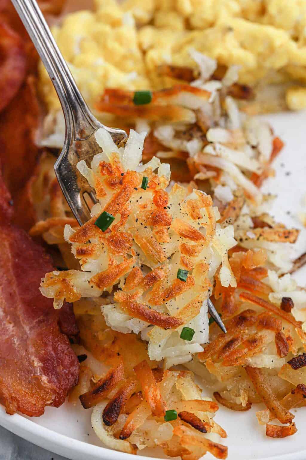 Homemade Hash Browns Recipe (Better than a Diner) - Grandbaby Cakes