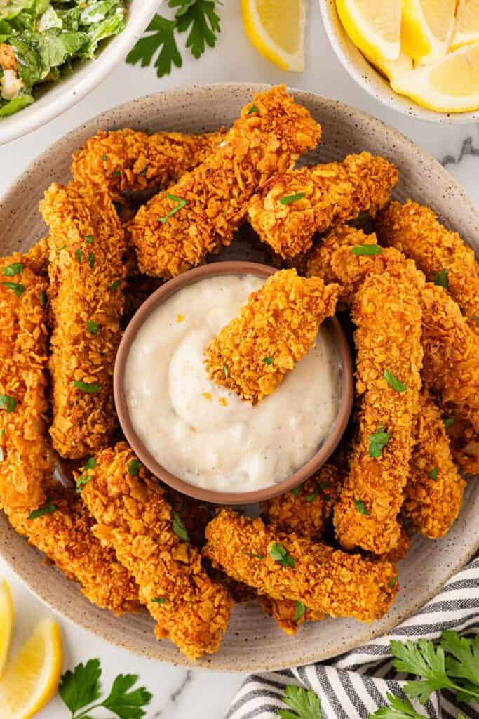 Crispy Baked Fish Sticks Recipe Made From Cod