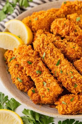 Crispy Baked Fish Sticks Recipe Made From Cod