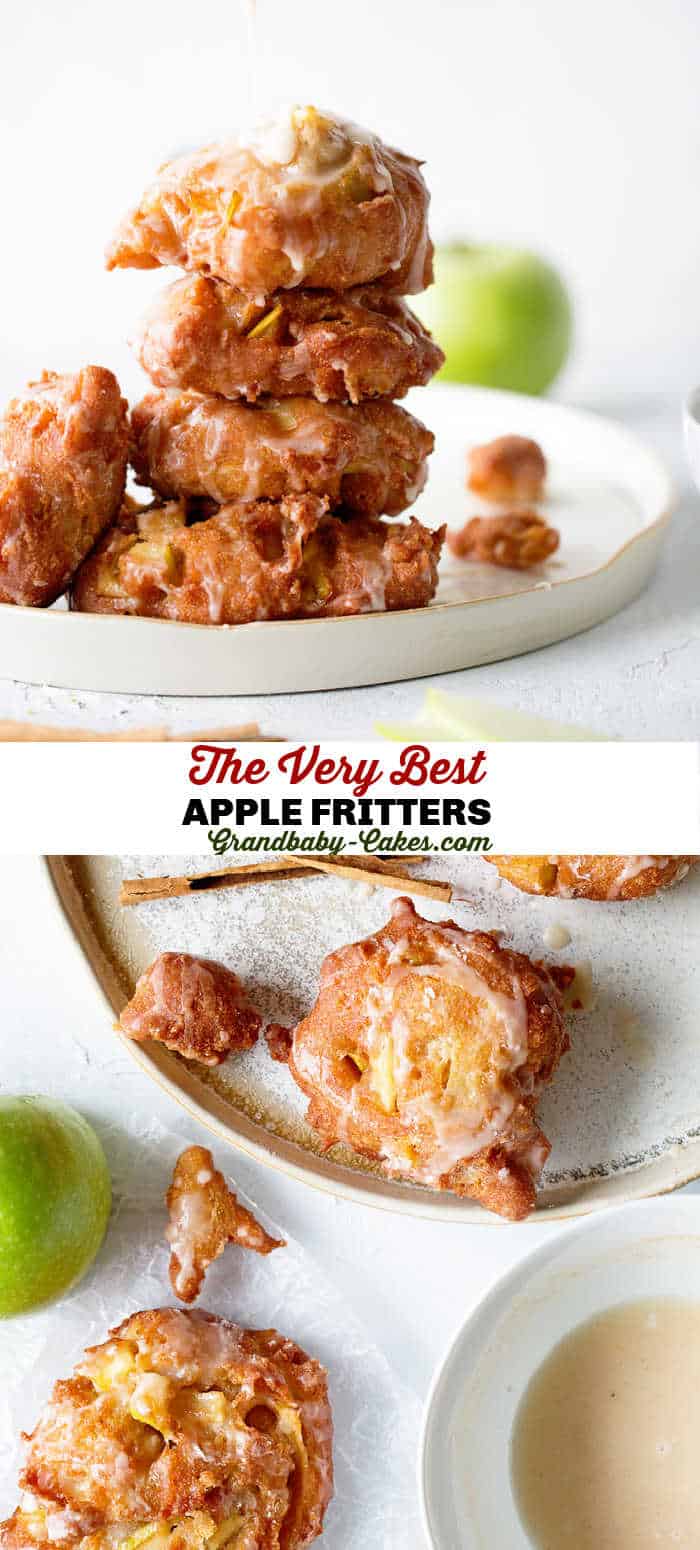 Apple Fritters (Better Than the Donut Shop's) - Grandbaby Cakes