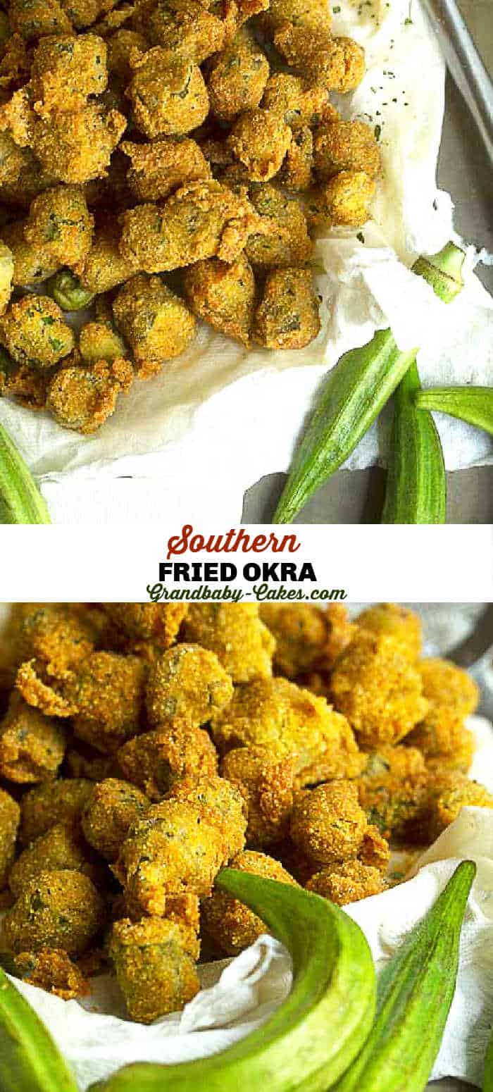 Crispy Southern Fried Okra Recipe (from Mississippi Big Mama)