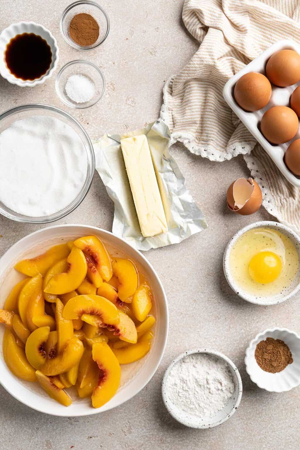 Viral Peach Cobbler Pound Cake (The Internet's Fave Recipe) - Grandbaby ...