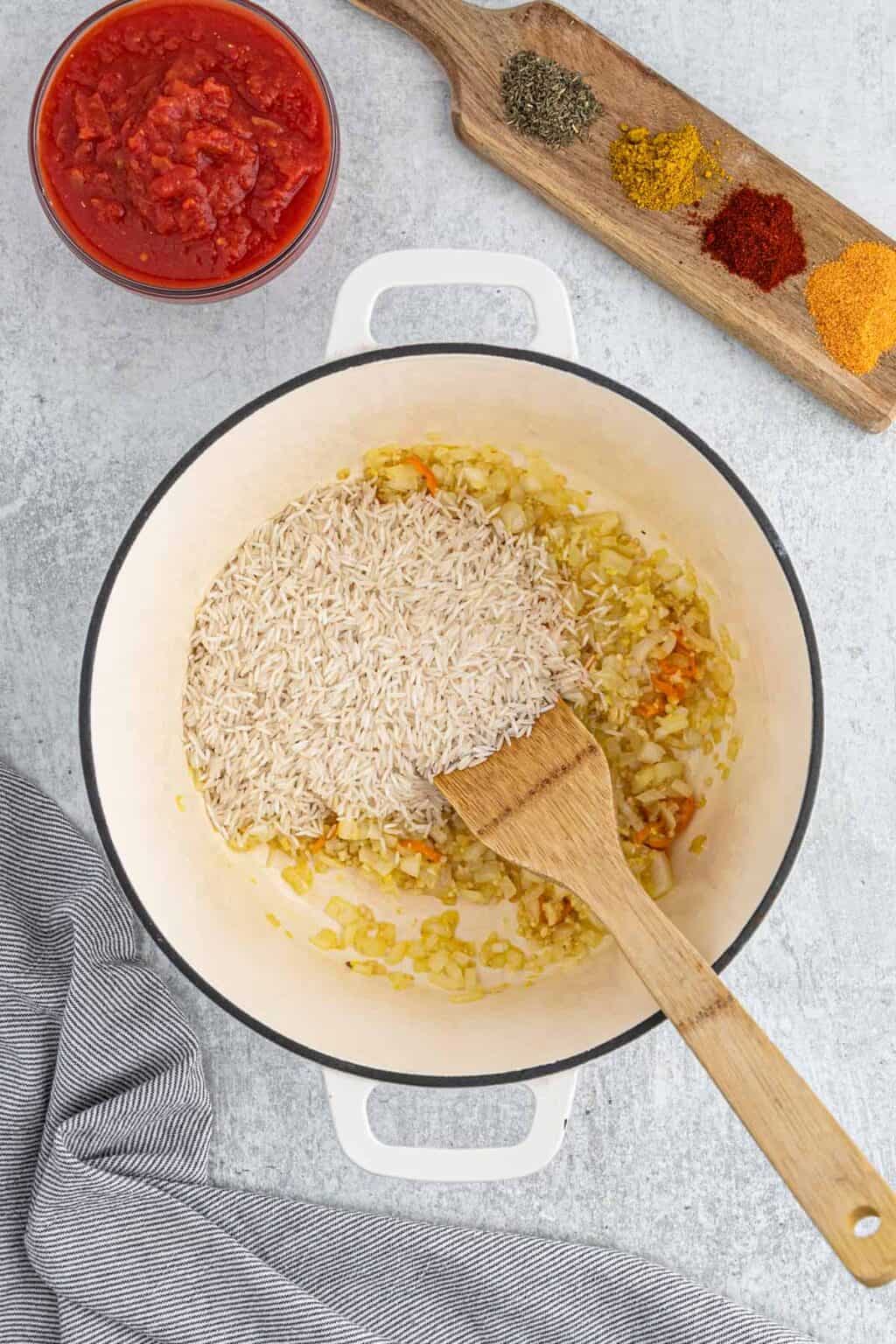Flavorful Jollof Rice Recipe - Grandbaby Cakes