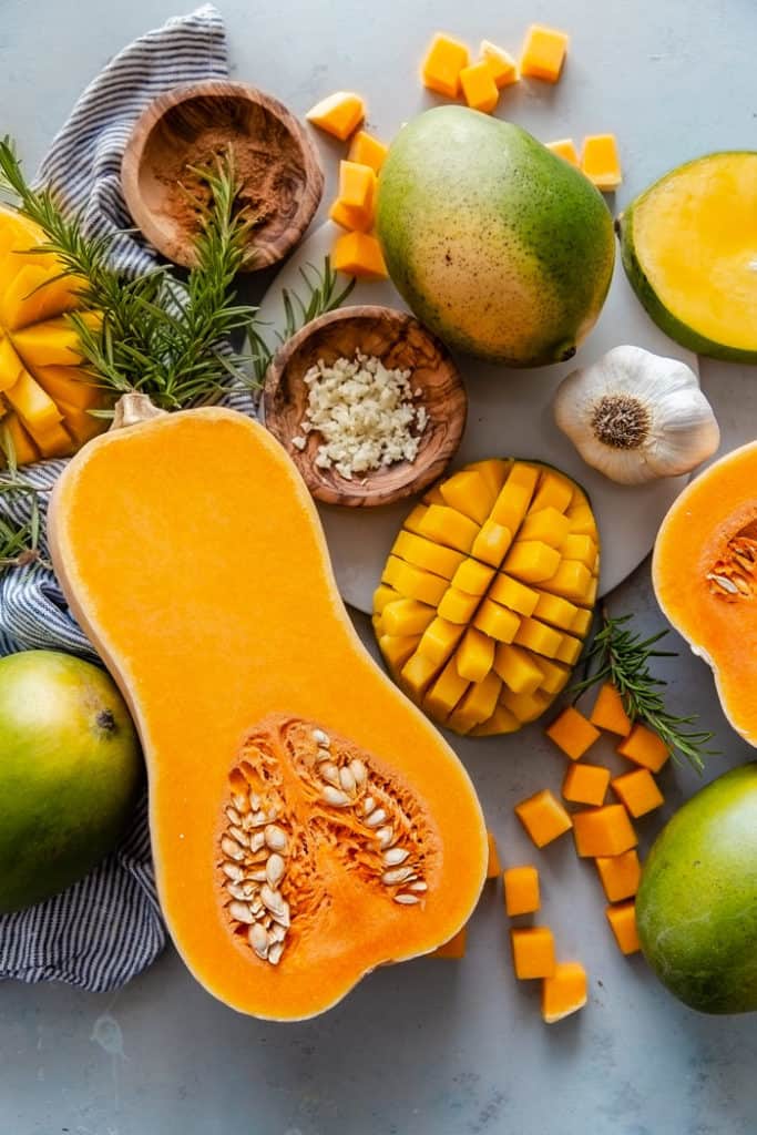 Mango Roasted Butternut Squash Recipe - Grandbaby Cakes