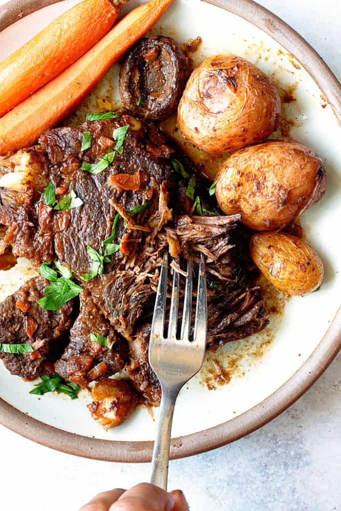 Classic Pot Roast Recipe - Grandbaby Cakes