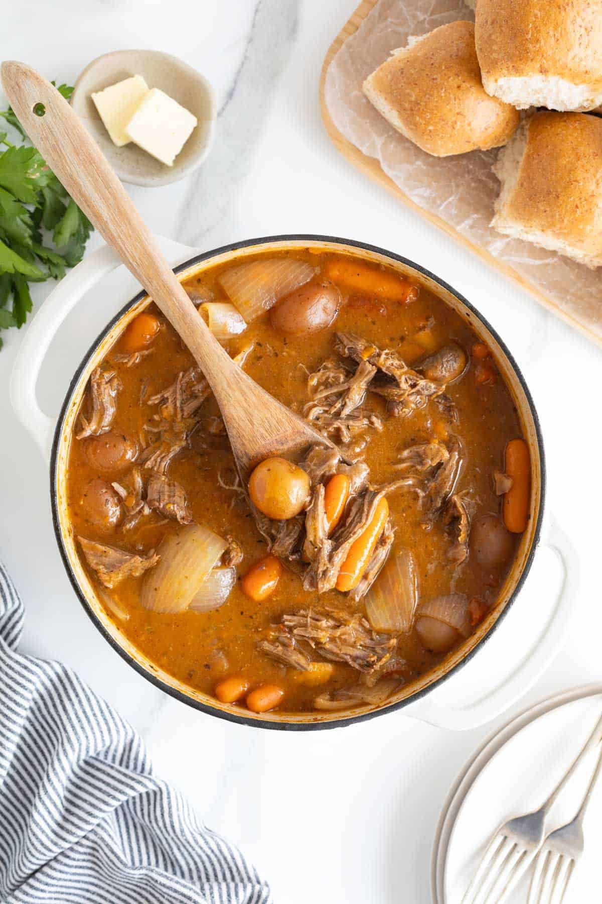 Classic Pot Roast Recipe - Grandbaby Cakes