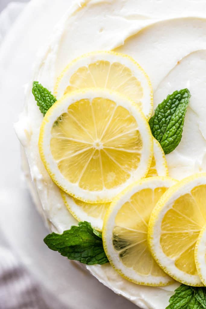 Lemon Layer Cake - Grandbaby Cakes