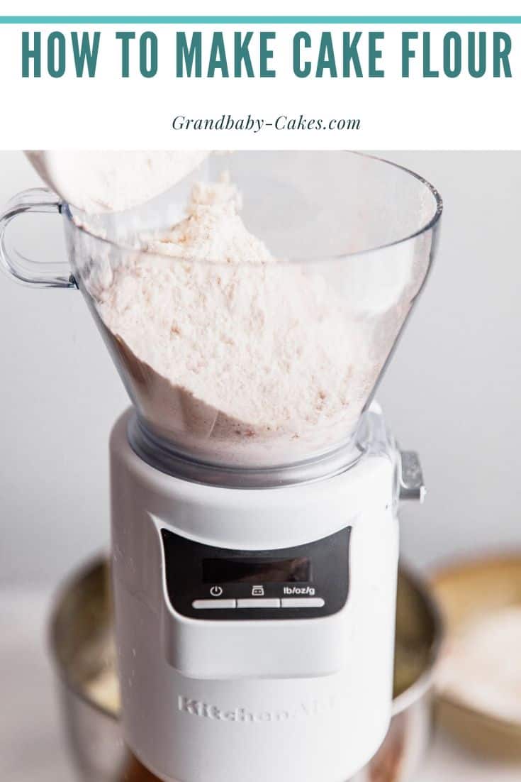 Homemade Cake Flour Recipe to Substitute When You're Out