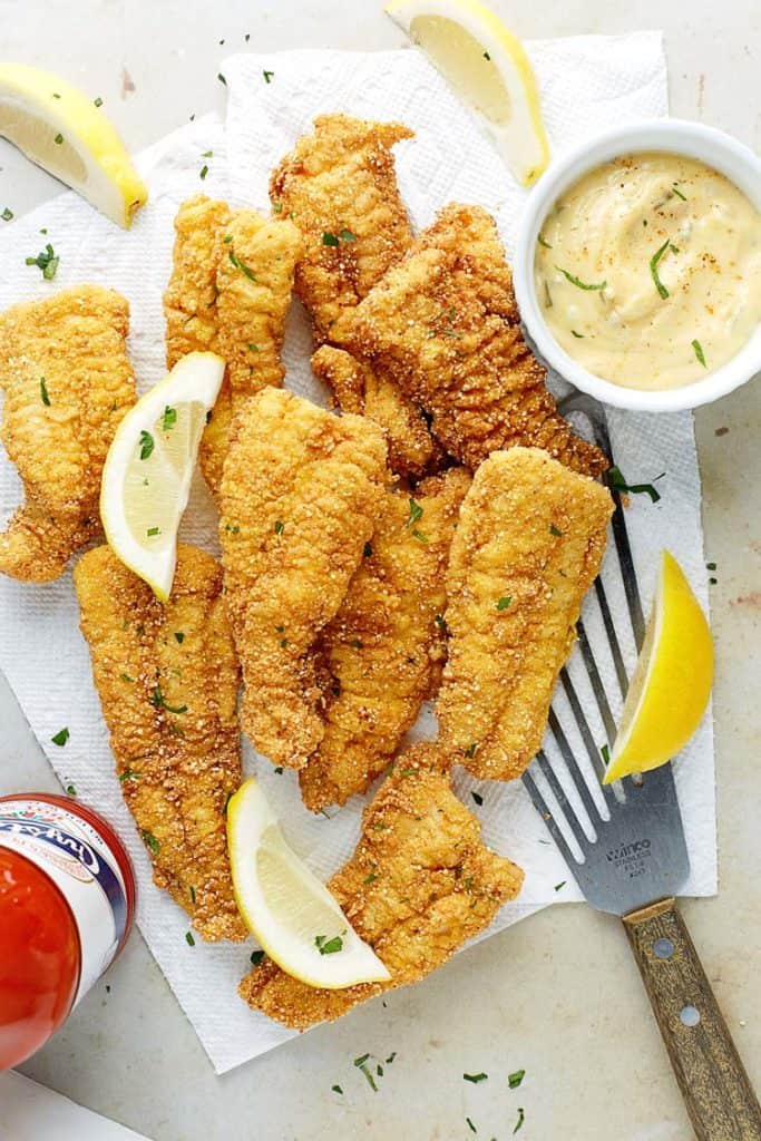Fried Catfish - Grandbaby Cakes