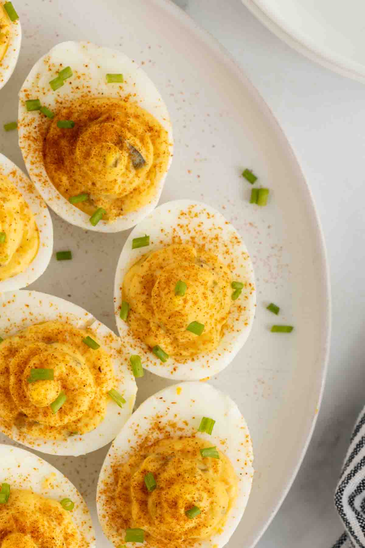 Auntie Rose's Deviled Eggs - Grandbaby Cakes