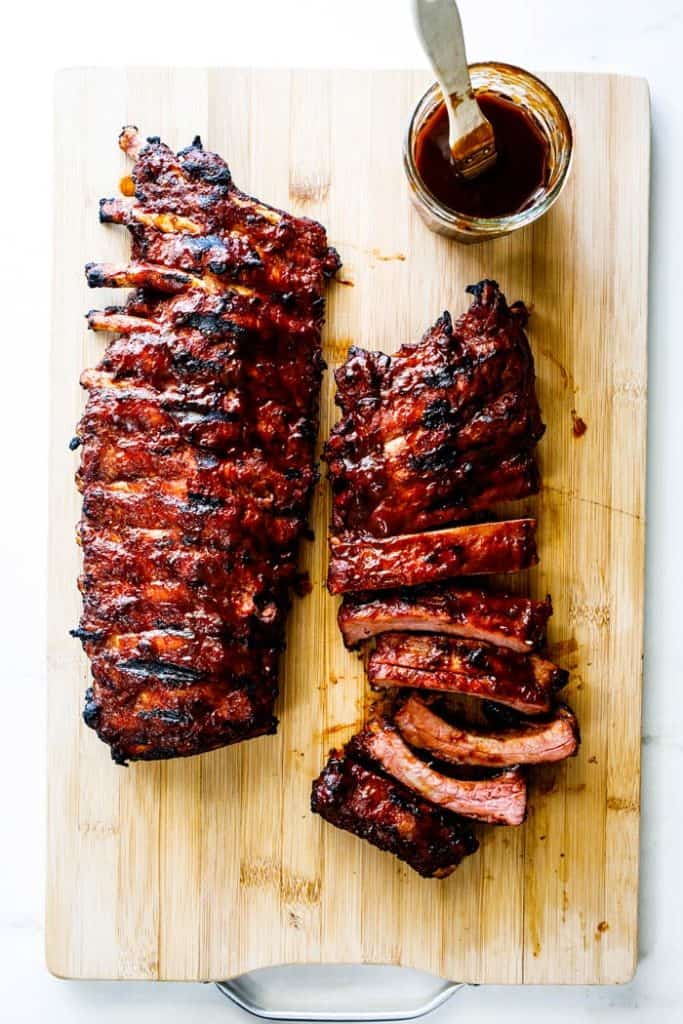 BBQ Baby Back Ribs - Grandbaby Cakes