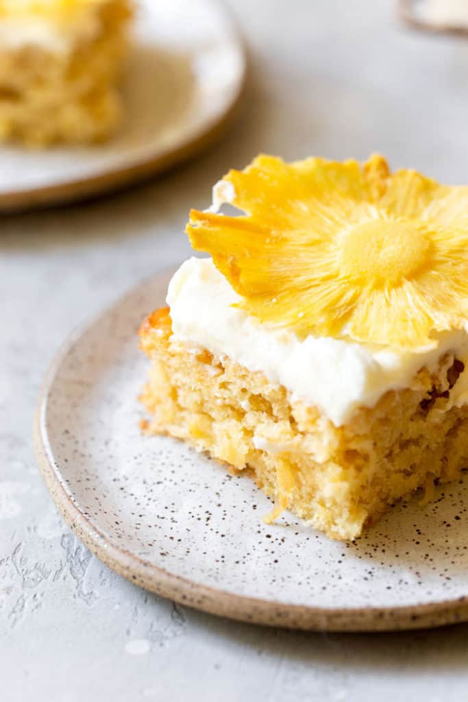 One-Bowl Pineapple Cake - Grandbaby Cakes