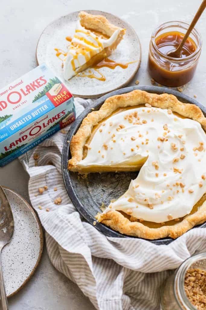 Caramel Pie (With How To Video!) - Grandbaby Cakes