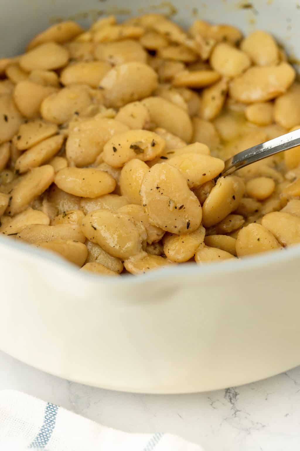 Creamy Southern Butter Beans - Grandbaby Cakes