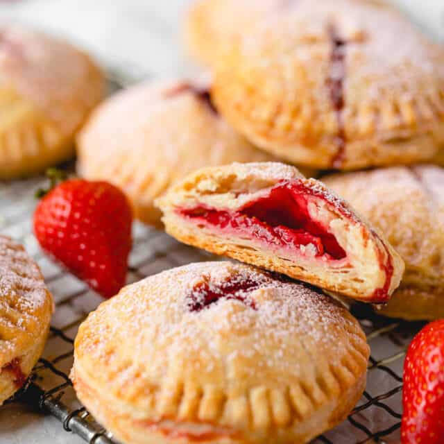 Strawberry Hand Pies - Grandbaby Cakes