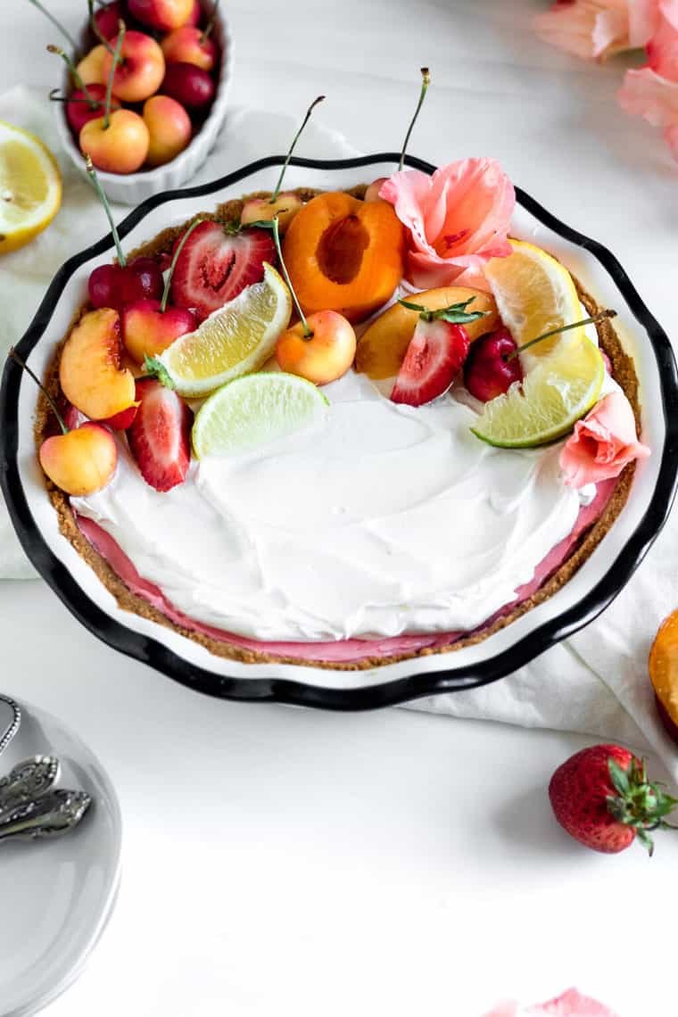 Easy Kool Aid Pie (No Bake & ONLY 4 Ingredients) - Grandbaby Cakes