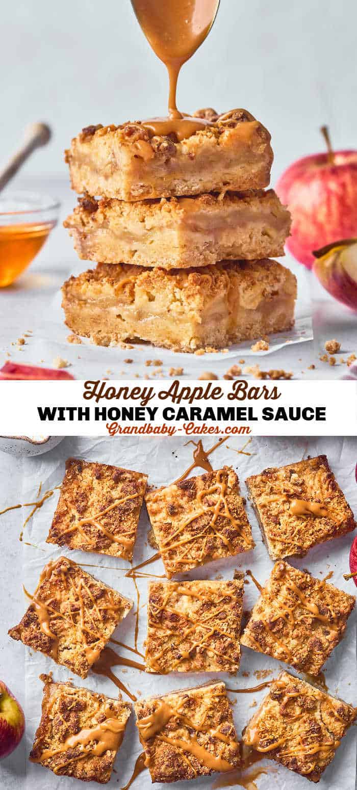Apple Bar Recipe with Caramel Sauce