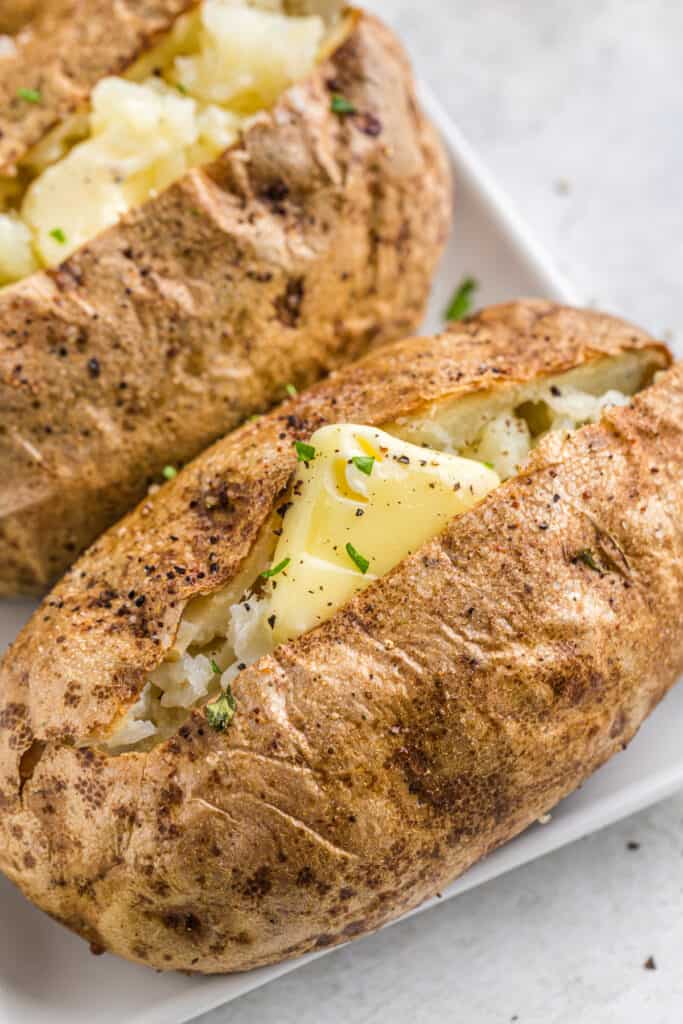 How To Bake A Potato - Grandbaby Cakes