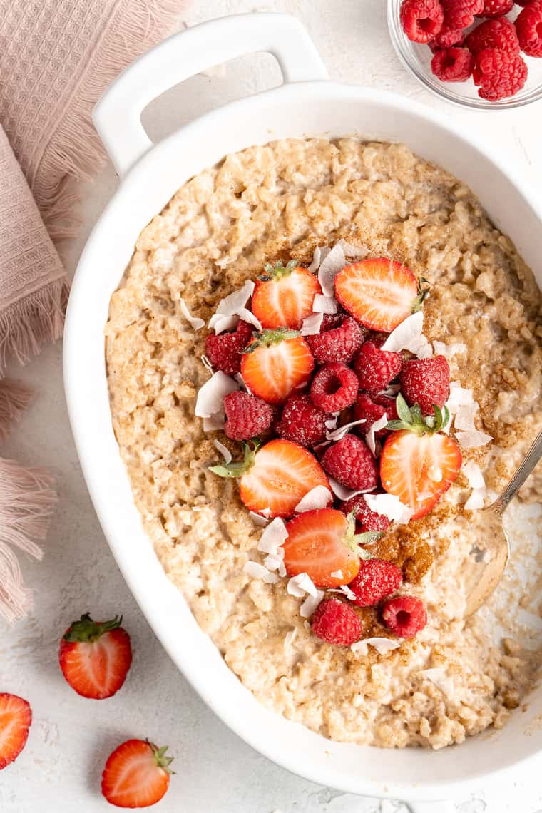 Baked Rice Pudding - Grandbaby Cakes