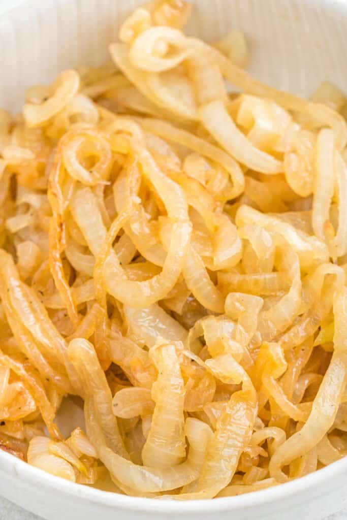 How to Saute Onions - Grandbaby Cakes