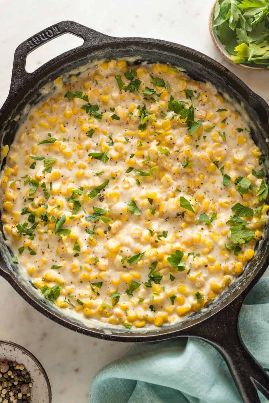 Southern Creamed Corn - Grandbaby Cakes