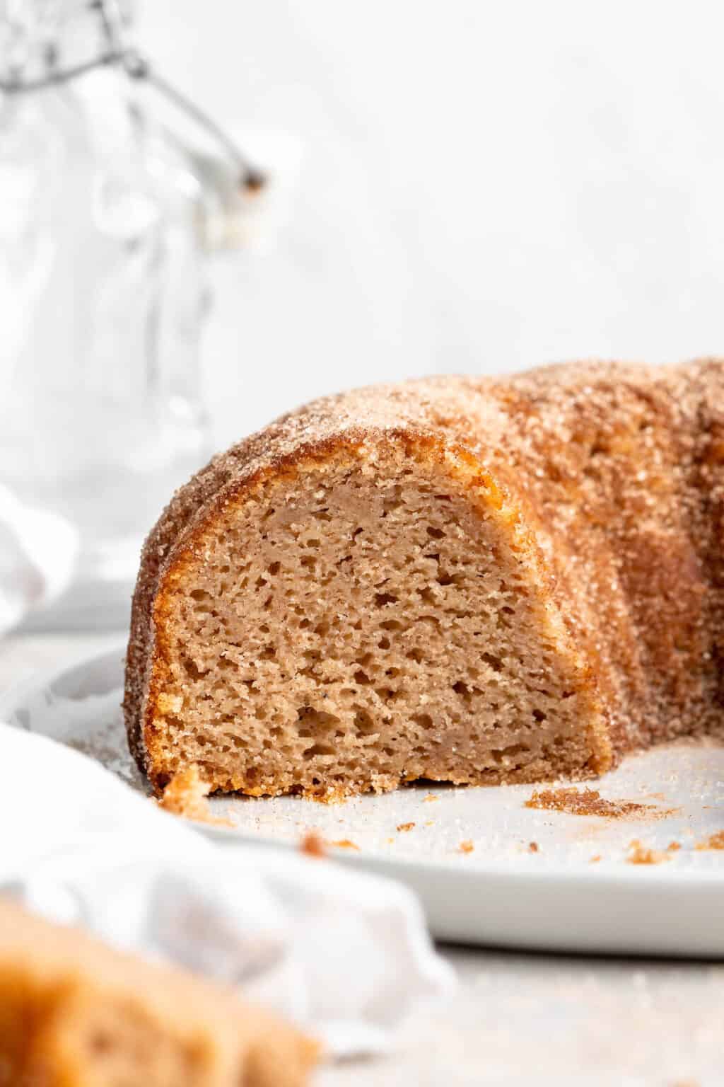 Perfectly Spiced Apple Cider Donut Cake - Grandbaby Cakes
