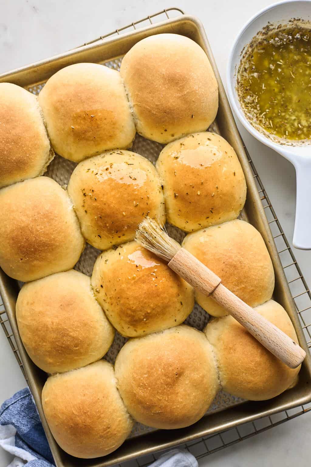 Soft Potato Rolls (Uses Leftover Mashed Potatoes!) - Grandbaby Cakes