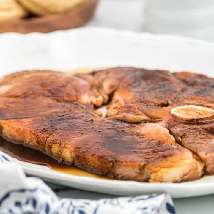 Simple Red Eye Gravy {With County Ham!} - Grandbaby Cakes