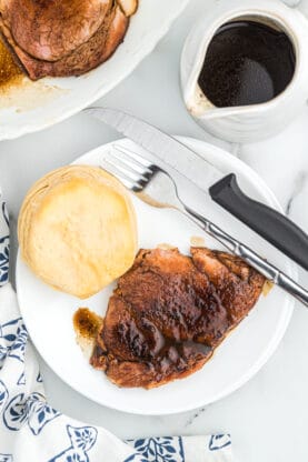 Simple Red Eye Gravy Recipe {With County Ham!}