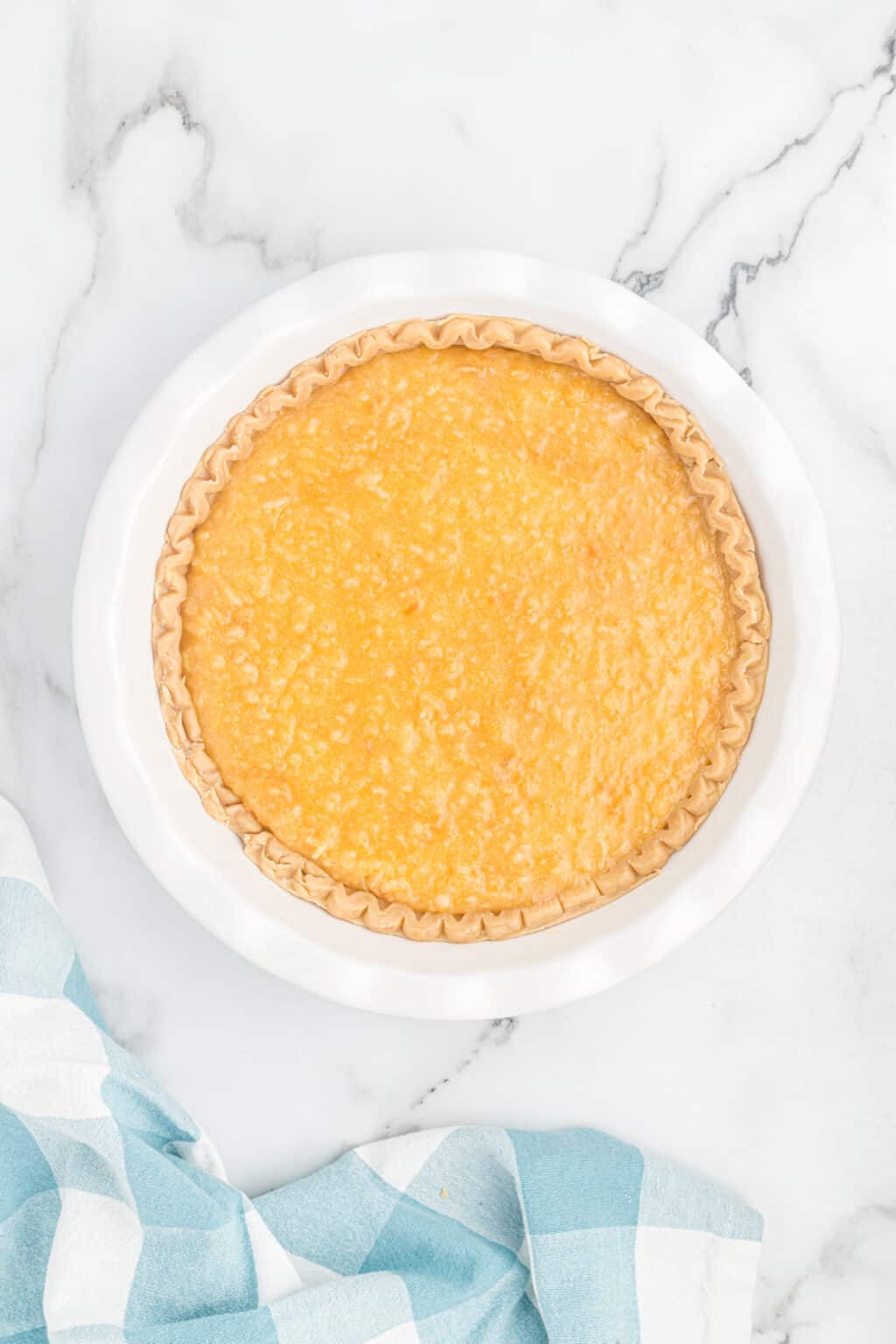 Old School Toasted Coconut Pie - Grandbaby Cakes