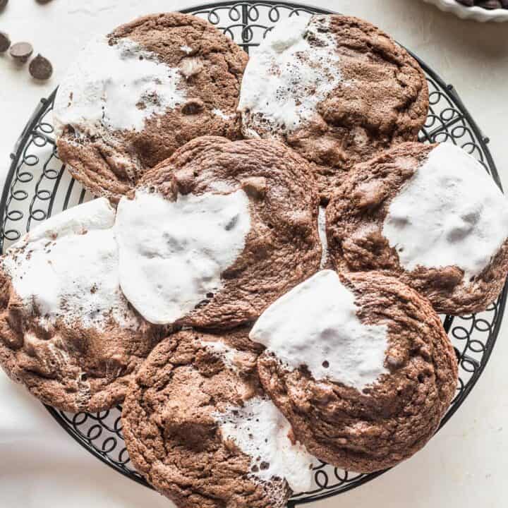 Hot Chocolate Cookies - Grandbaby Cakes