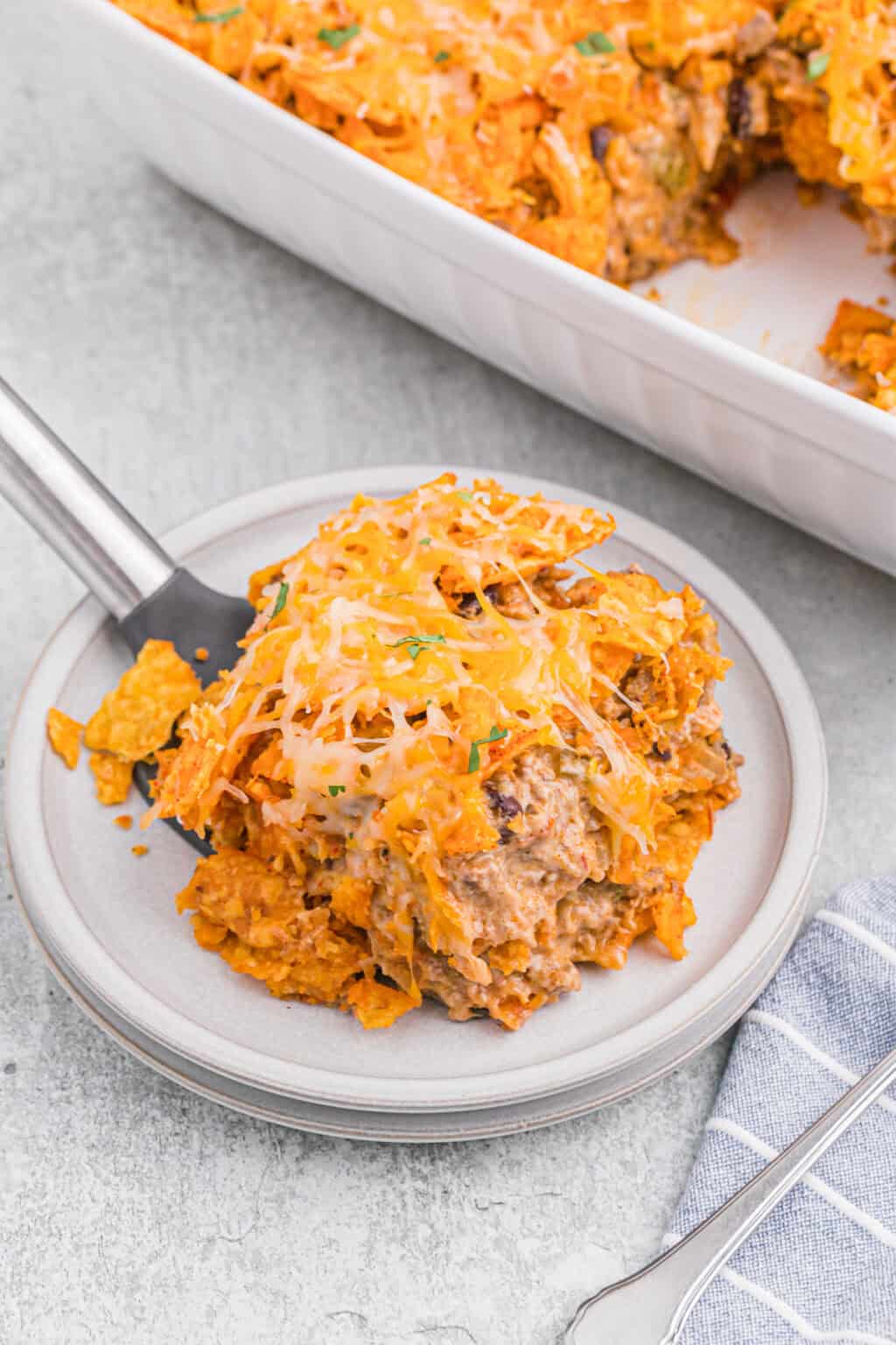 Dorito Casserole - Grandbaby Cakes