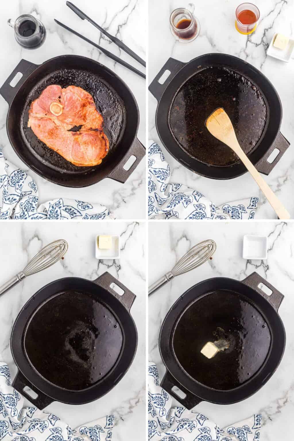 Simple Red Eye Gravy {With County Ham!} - Grandbaby Cakes