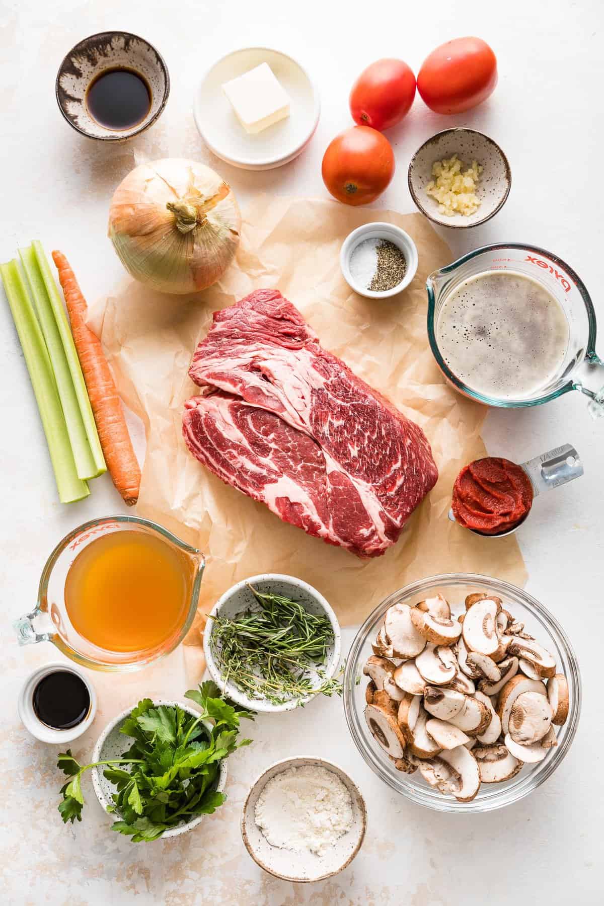 Steak and Ale Pot Pie - Grandbaby Cakes