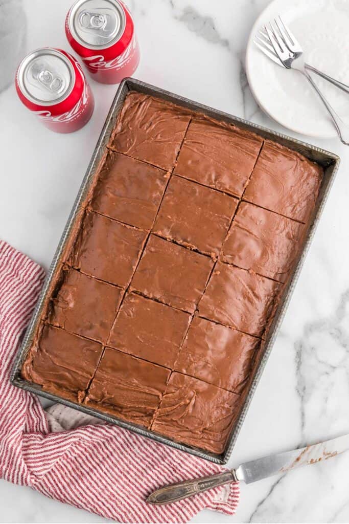 Melt In Your Mouth Coca Cola Cake Recipe - Grandbaby Cakes