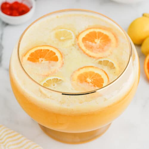 Easy Fruit Punch - Grandbaby Cakes