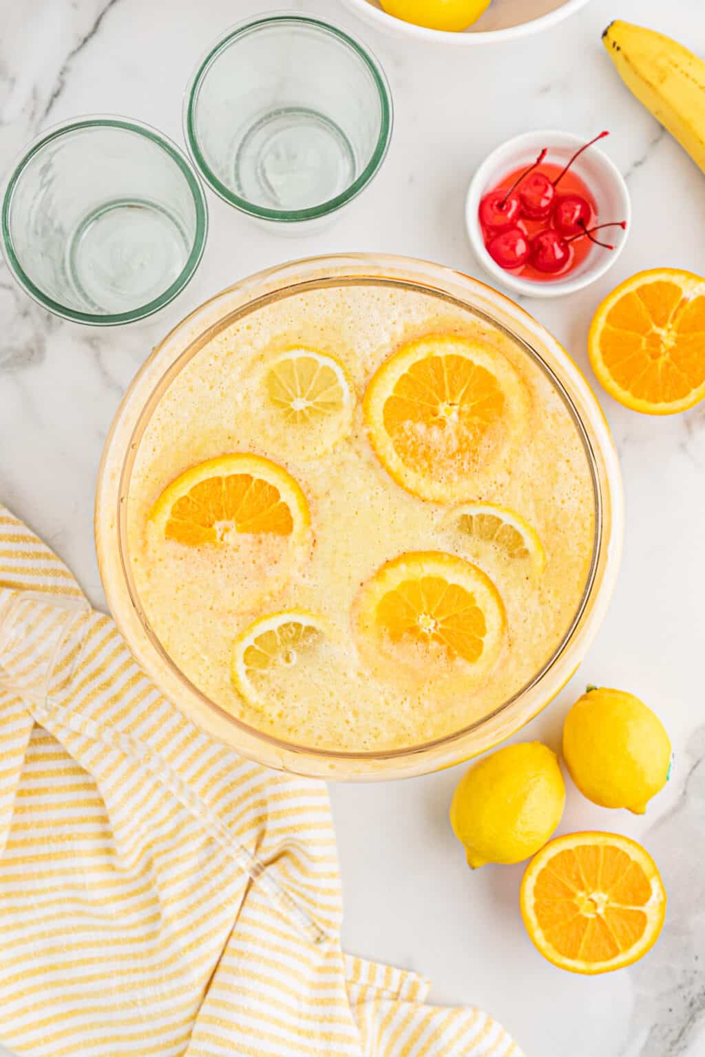 Homemade Fruit Punch - Grandbaby Cakes