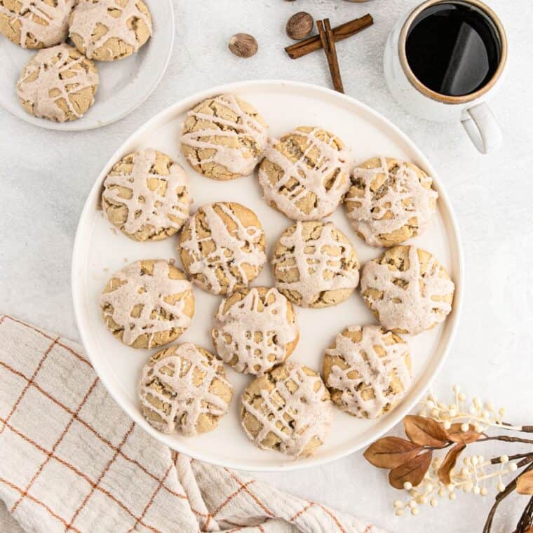 Super Easy Eggnog Cookies {Chewy & Soft!} - Grandbaby Cakes