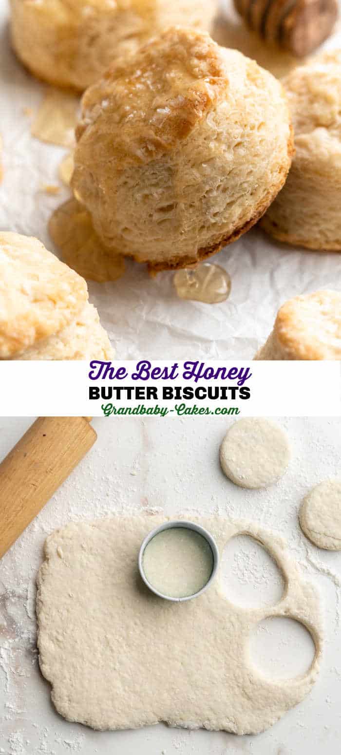 Southern Honey Butter Biscuits - Grandbaby Cakes