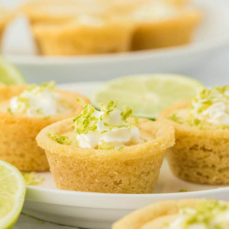 Key Lime Pie Cookie Cups - Grandbaby Cakes