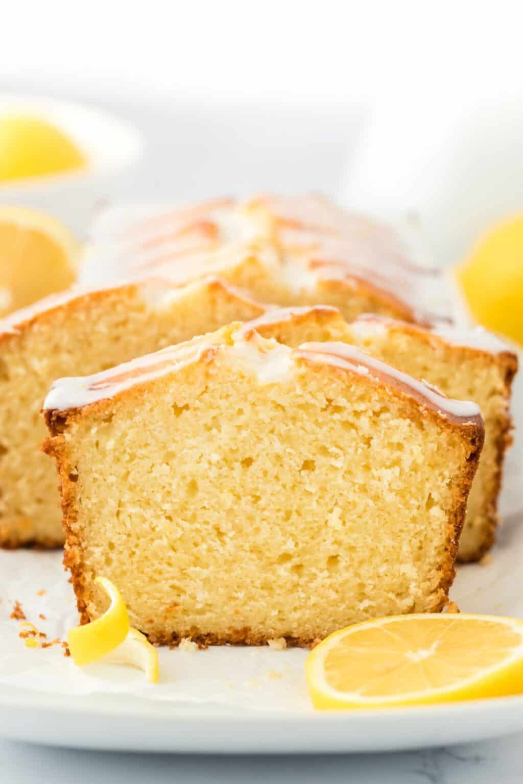 Lemon Loaf Cake (Better Than Starbucks) - Grandbaby Cakes
