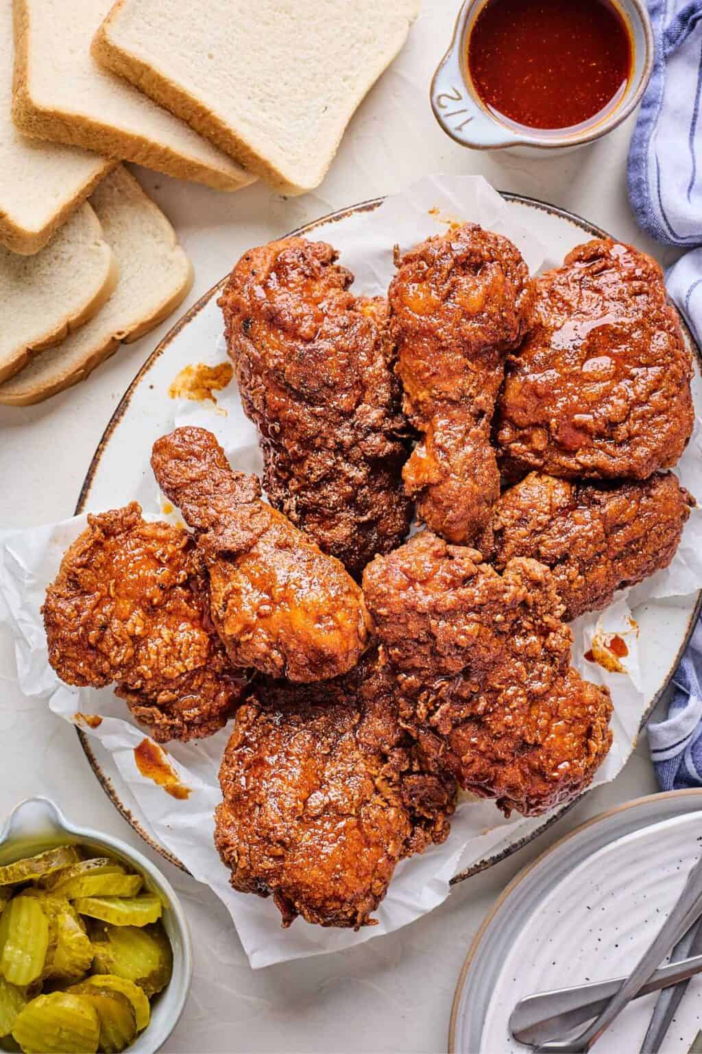 Ultimate Nashville Hot Chicken Recipe - Grandbaby Cakes