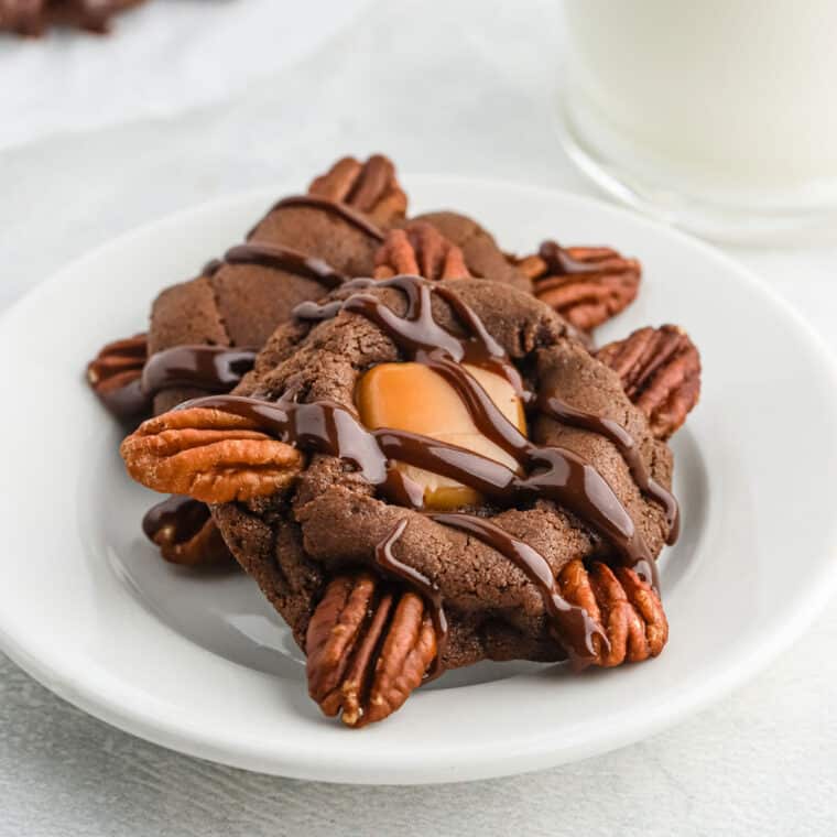 Turtle Cookie Recipe - Grandbaby Cakes